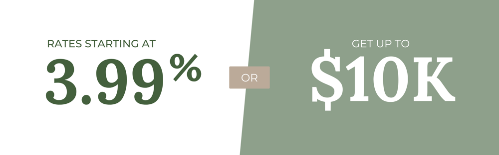 Rates starting at 3.99% or Up to $10,000 in Cash, Terms and Conditions ...